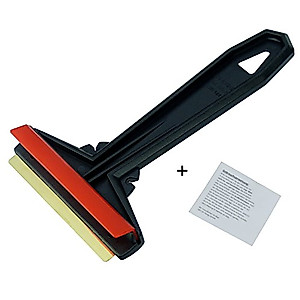 L & P Car Design L&P A054 Ice Scraper Brass Blade Icescraper Original Murska from Europe 100% Quality Winter Goods Automotive Black Red