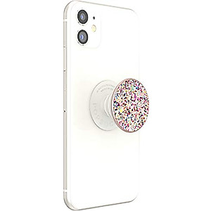PopSockets PopTop (Top only. Base Sold Separately) Swappable Top for PopGrip Bases, PopGrip Slide, Otter+Pop & PopWallet+ - Sparkle Spring Multi