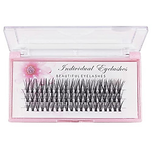 Bodermincer 20D 0.07mm Thickness 8-22mm To Choose Grafting False Eyelashes False Eyelashes Individual Natural Long Mink Fake Eyelashes Extension Handmade (16mm)
