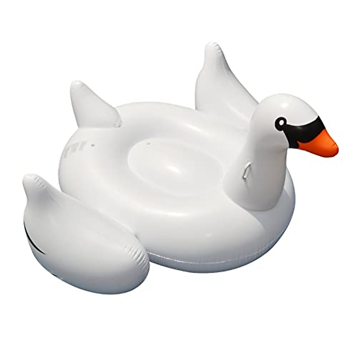 Swimline Giant Swan Inflatable Ride-On Swimming Pool Raft Float, White (6 Pack)