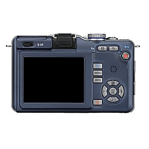 Olympus PEN E-PL1 12.3MP Live MOS Micro Four Thirds Mirrorless Digital Camera with 14-42mm f/3.5-5.6 Zuiko Digital Zoom Lens (Slate Blue) (Old Model)