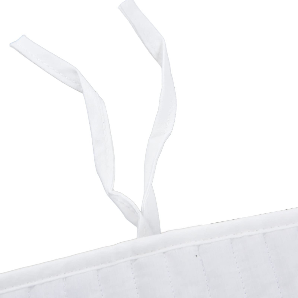 Eujgoov Crib 2 Pockets Organizer, Baby Bedside Hanging Storage Bag Soft Cotton Crib Bedside Organizer Hanging Bed Practical Storage Bag for Strollers Furniture(Olive Tuba)