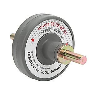 Valve Lapping Tool Kit, Valve Lapping Tool Attachment Kit 1000rpm to 1250rpm Engine Valve Lapper Kit with 5 Suction Plates, Car Repair Tool Kit Universal for Grinding Small Engine