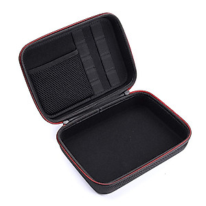 Hallart Travel Carry Case for Zoom H1, H2N, H5, H4N, H6, F8, Q8 Handy Music Recorders, Charger, Mic Tripod Adapter,SD cards and Accessories