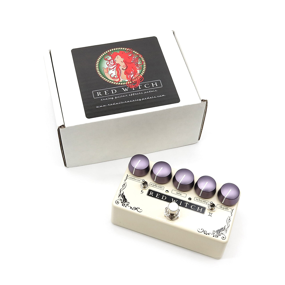 Red Witch Binary Star Delay Pedal