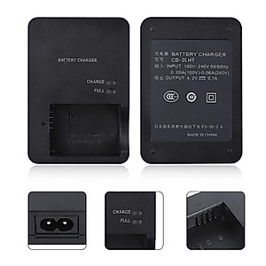 NB-13L CB-2LH Battery Charger for Canon: Compatible with CB-2LHT G1X G1 X Mark III G5X G5X Mark II G7X G7X Mark II III G9X G9X Mark II SX620 SX720 SX730 SX740 HS Digital Camera