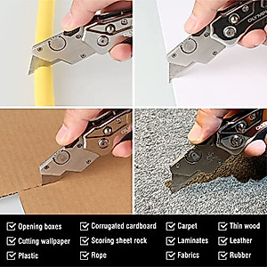 Olympia Tools 33-125 Turbofold Stainless Steel Utility Knife