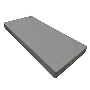 Cambridge Mini Split Gray AC Condenser Pad/Base, 18" W x 38" L x 3" H - Ideal for Air Conditioner Condenser Unit