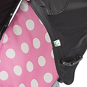 Disney Umbrella Stroller with Basket, Pink Minnie