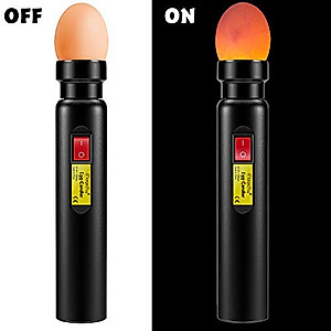 Magicfly Rechargeable Wireless Egg Candler Tester for Monitoring Eggs Development, Bright Cool LED Light Candling Lamp