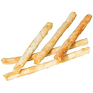Fieldcrest Farms Nothing to Hide Natural Rawhide Alternative Twist Stix for Dogs - 3 Pack (30 Sticks) Premium Grade Easily Digestible Chews - Great for Dental Health (Chicken, Small Stix)