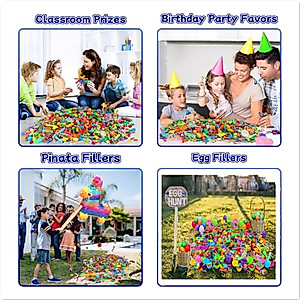 Amy&Benton 1000PCS Birthday Party Favors for Kids Return Gifts Bulk Goodie Bag Stuffers Toy Packs Treasure Box Prizes for classroom
