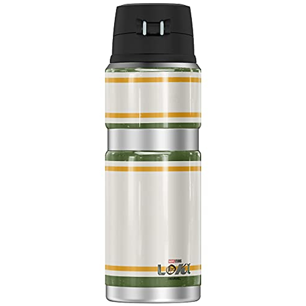 MARVEL - Loki Come On THERMOS STAINLESS KING Stainless Steel Drink Bottle, Vacuum insulated & Double Wall, 24oz