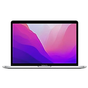 Apple MacBook Pro 13.3" with Retina Display, M2 Chip with 8-Core CPU and 10-Core GPU, 24GB Memory, 512GB SSD, Silver, Mid 2022
