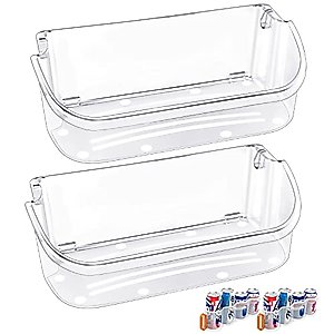 [2 PACK] UPGRADED 240356402 Refrigerator Door Bin Replacement,Compatible with Frigidaire Refrigerator Door Shelf Parts FFSS2615TS0 LFSS2612TF0 LFSS2612TE0 AP2549958 FGHS2631PF4A Door Shelf Shelves