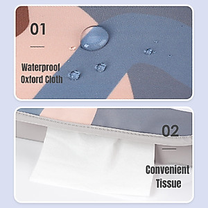 SPINSM Universal Stroller Organizer Bag with Insulated Cup Holder - Easy Access Wipes Pocket - Adjustable Shoulder Strap Fits for All Baby Stroller, Stroller accessories, Stroller Caddy (Black)