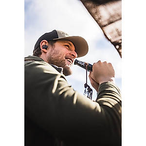 Caldwell E-MAX Shadows Pro - Electronic Hearing Protection with Ambient Sound Amplification, Bluetooth, Rechargeable Case for Shooting, Range