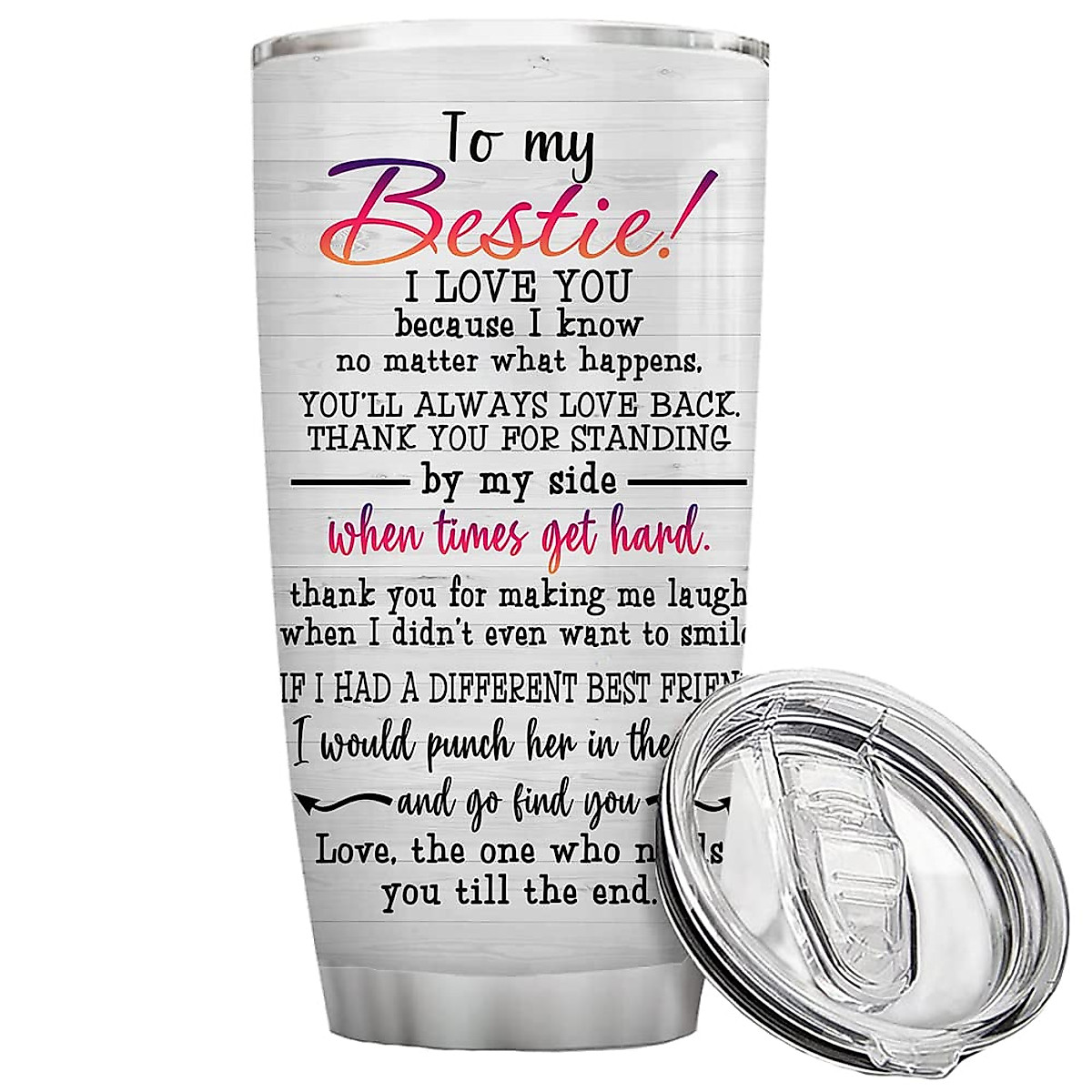 Friendship Gifts For Best Friend Women - 20 oz Stainless Steel Insulated Tumbler Cups - You Are My Person Unique Gift For Besties, Soul Sister, Birthday Christmas Gift Idea For Women