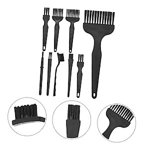 FOMIYES 3sets Razor Cleaner Brush Set Sturdy Non-shedding Brush for Shaver Razor Trimmer Cleaning Supplies 8pcs*3