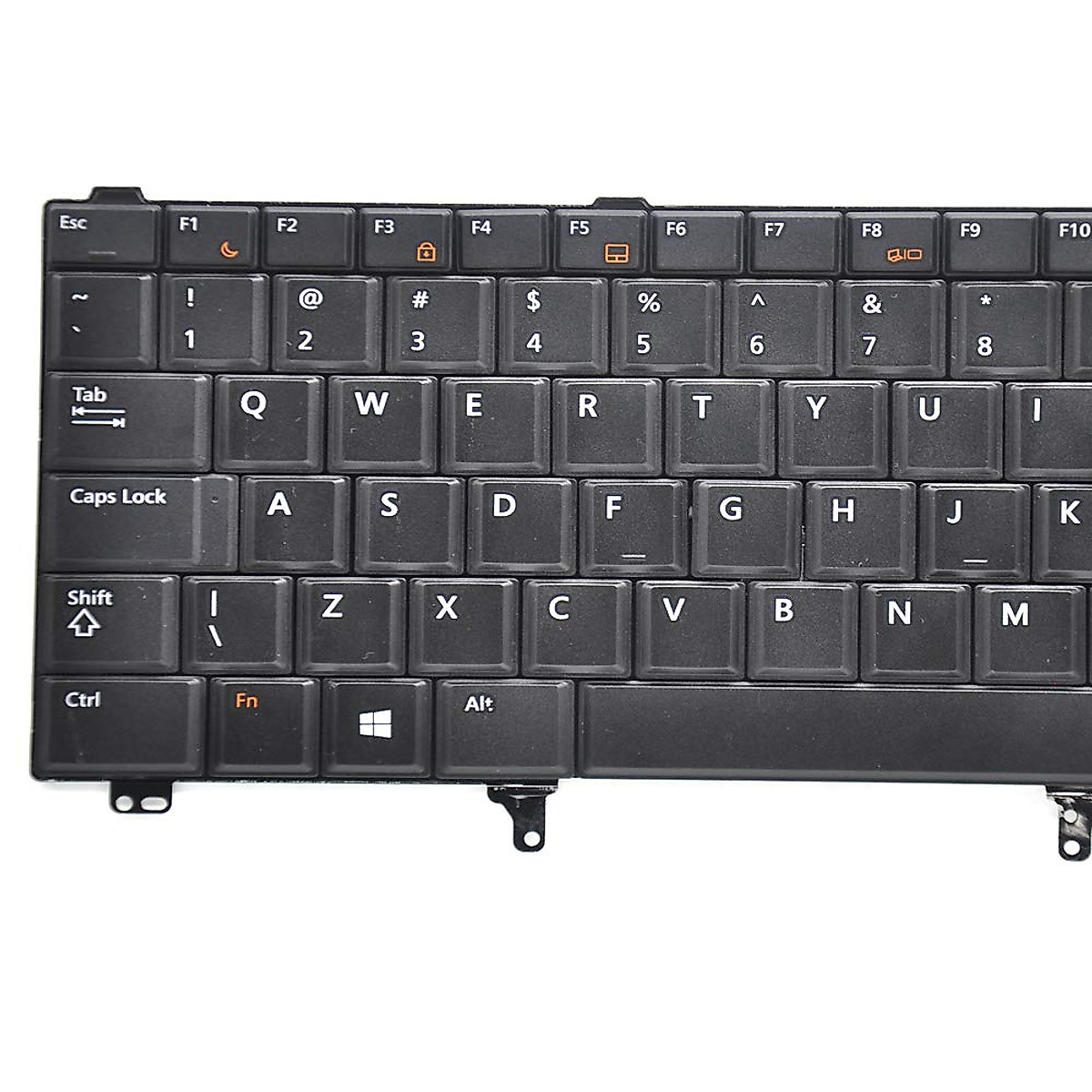 Padarsey Replacement Keyboard Without Pointer Compatible with Dell Latitude E5520 E5520m E5530 E6520 E6530 E6540 Precision M4600 M4700 M4800 M6600 M6700 Laptop US Layout