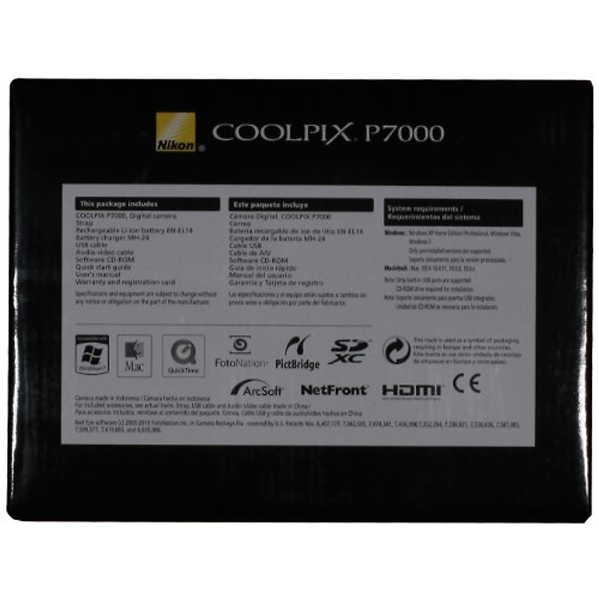 Nikon Coolpix P7000 10.1 MP Digital Camera with 7.1x Wide Zoom-Nikkor ED Lens and 3-Inch LCD