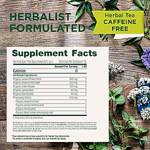 Traditional Medicinals Tea, Organic Nighty Night, Relax & Get a Good Night's Sleep, 96 Tea Bags (6 Pack)