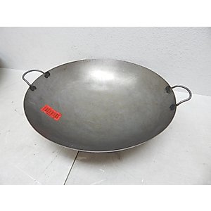 Town Food Service 22 Inch Steel Cantonese Style Wok