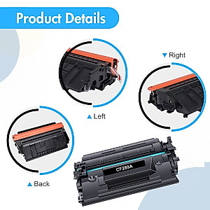 CF289A 89A Black Toner Cartridge 2-Pack Replacement for HP 89A CF289A 89X CF289X for HP Enterprise M507 M507n M507dn M507x MFP M528dn M528f M528c M528z M528 Series Printer Ink