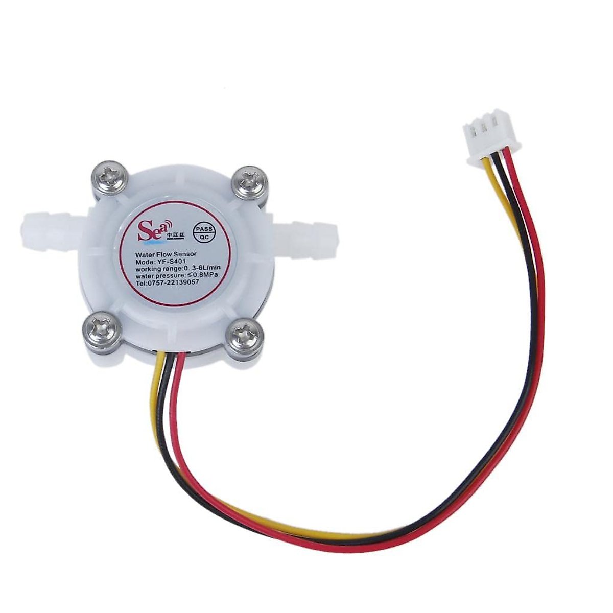 Tiuimk High Precision Flow Meter for RO Water Purifier and Coffee Machine, Pulse Flow Sensor
