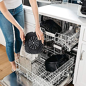 Ninja Foodi Pro 5-in-1 Indoor Integrated Smart Probe, 4-Quart Air Fryer, Roast, Bake, Dehydrate, an Cyclonic Grilling Technology, with 4 Steaks Capacity, Stainless