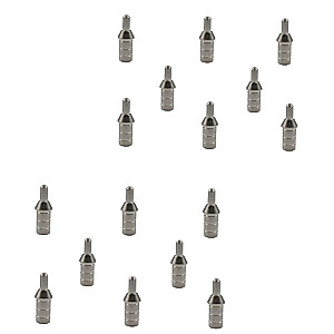 Letszhu Archery Pin Nocks Adapter Bushing for ID 6.20mm/.244” Inches Arrow Shafts (25 Pack Adapters)