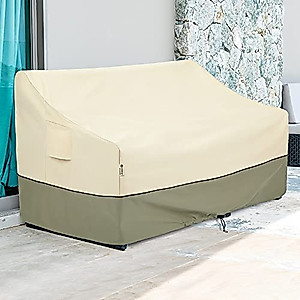 COSFLY Patio Furniture Covers Waterproof, Outdoor 3-Seater Sofa Cover Heavy Duty Fits up to 79W x 38D x 35H inches
