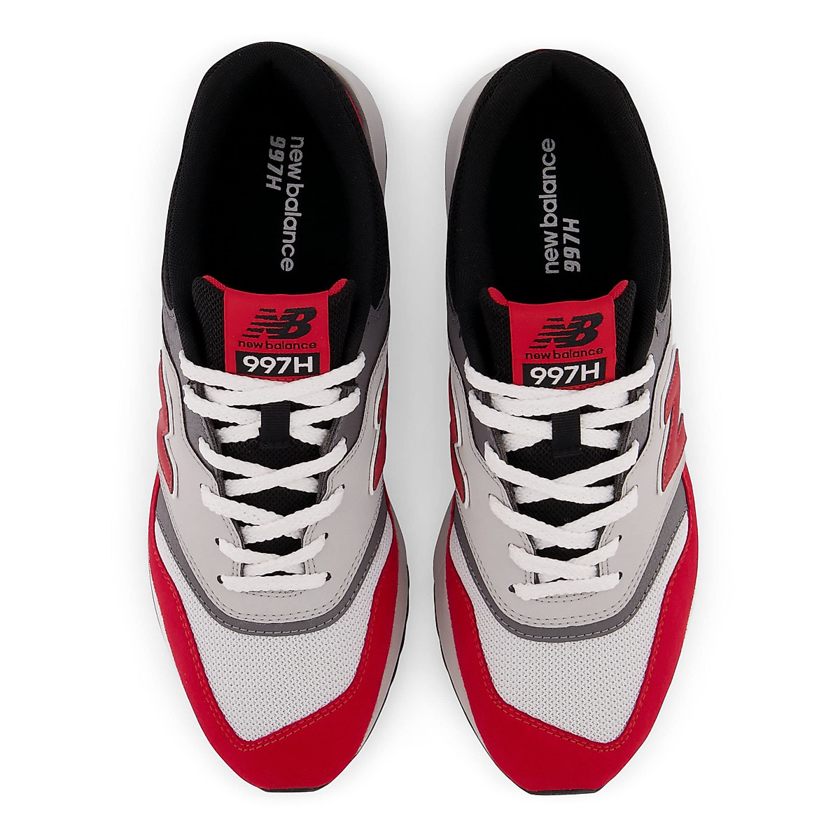 New Balance Men's 997H V1 Lifestyle Sneaker, Team Red/Black, 12