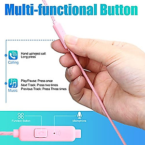 24 Pack Earbuds Pack Wire Earbuds with Microphone in Ear Headphones with Heavy Bass 4 Colors Wire Headphones Noise Isolating Ear Phones Stereo Sound Headphones with Mic for Classroom School Library