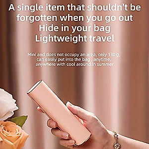 Portable Fan, Low Noise 2000mAh Battery USB Fan Multi‑Function Electric Fan, for Traveling Indoor Outdoor Home