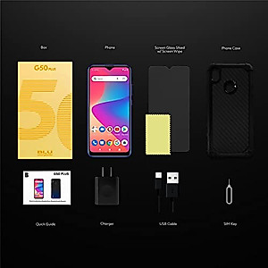 BLU G50 Plus G0350WW 32GB GSM Unlocked Android Smart Phone - Blue