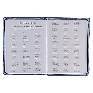 Christian Art Gifts 2023 18-Month Women's Faux Leather Personal Planner/Organizer w/Zipper Closure: Joy of the Lord is My Strength - Nehemiah 8:10 Bible Verse, Aug 2022-Jan 2024, Soft Blue, Large