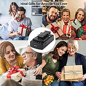 Gifts for Men, OLES Mobile Phone Stand with Bluetooth Speaker, Gifts for Him Dad Women Who Want Nothing, Adjustable Tablet Holder with Wireless Speaker, Tech Gadgets for Table Desk, Unique Ideal Gifts