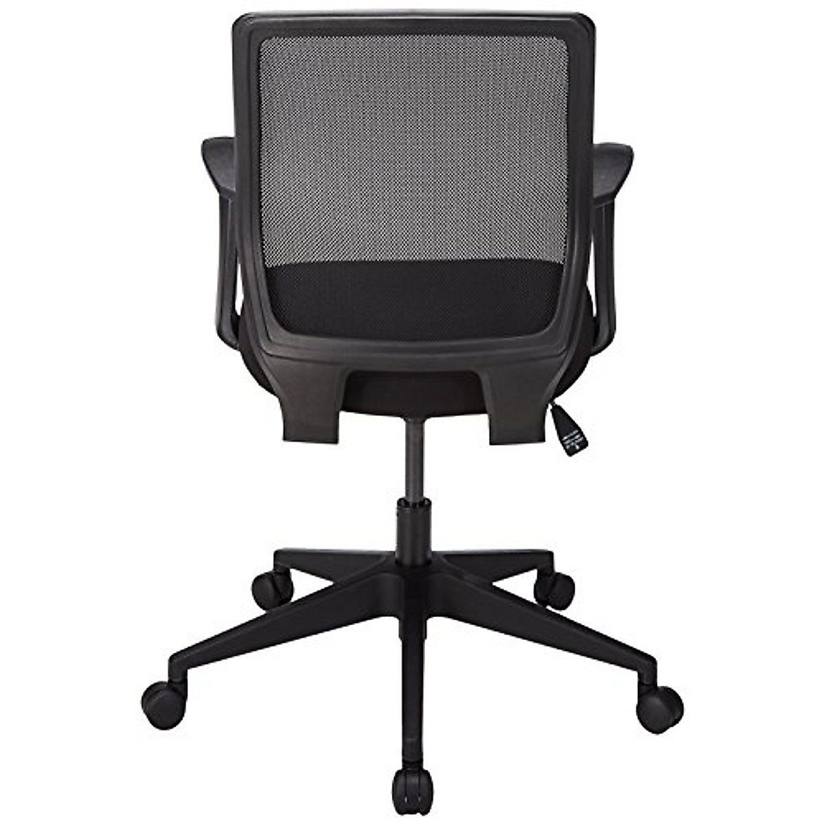 Lorell Executive Mid-Back Work Chair 2.6" Height X 62.5" Width X 26.8" Length Black
