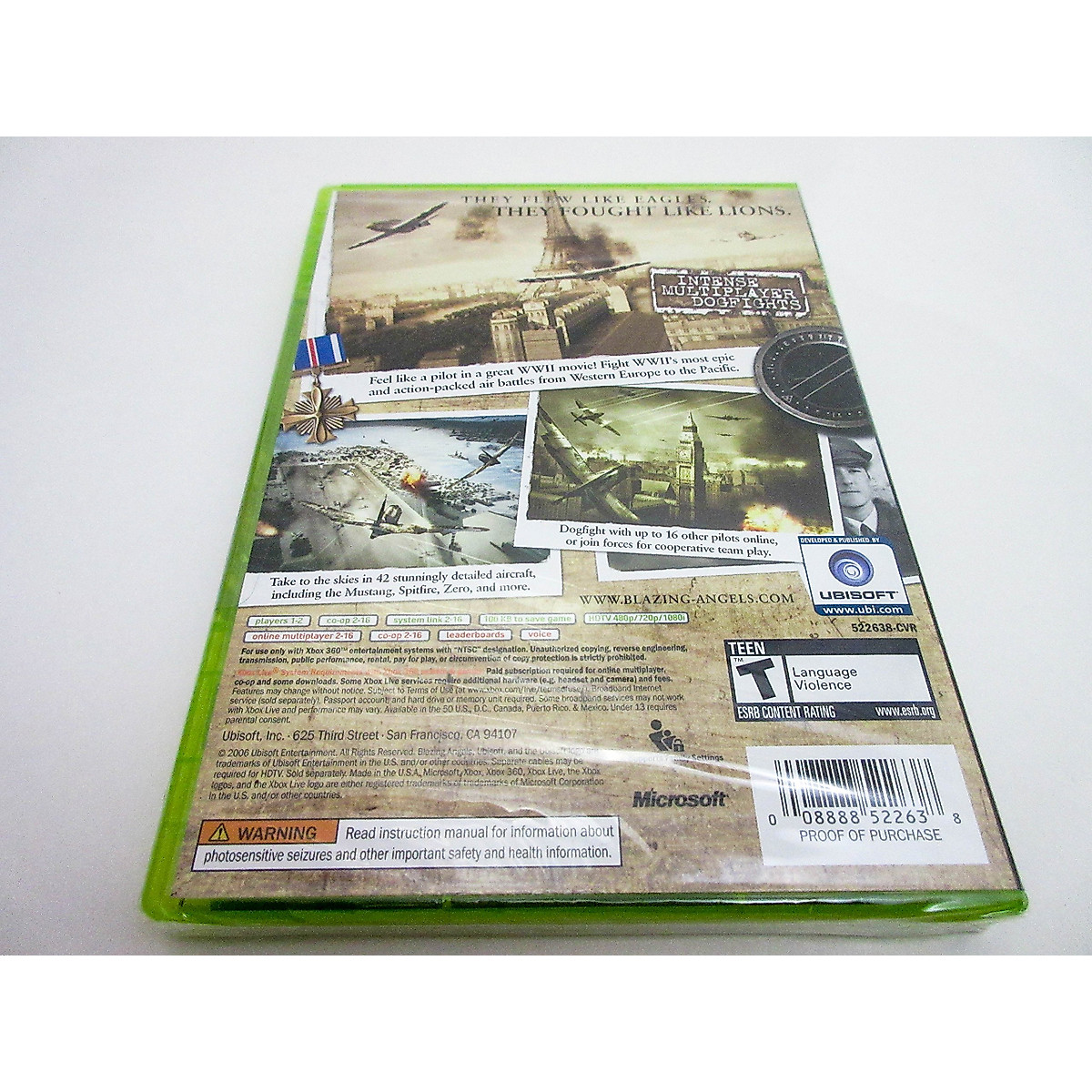 Blazing Angels Squadrons of WWII - Xbox 360