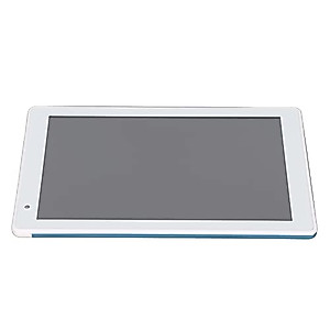 Qiilu 8Inch Tablet 4Gb 64Gb Ram Dual Sim Dual Tablets Standby 8000Mah Battery 1920X1080 Dual Camera Mtk6592 Processor WiFi Tablet 10to240V Black (Blue)