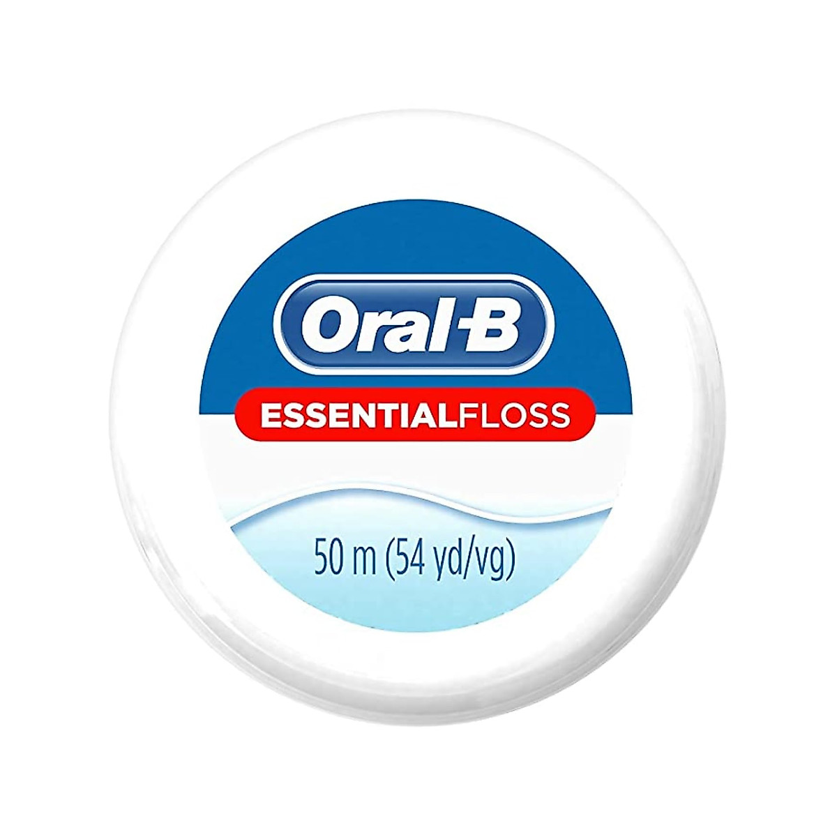 Oral-B Essential Floss 55 Yards Waxed (Pack of 6)