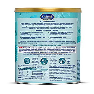Enfamil NeuroPro EnfaCare High Cal Premature Baby Formula Milk-Based with Iron, Brain-Building DHA, Vitamins & Minerals for Immune Health, 13.6 Ounce (Pack of 6)