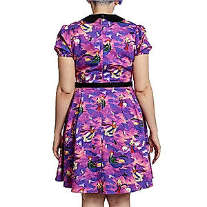 Loungefly Stitch Shoppe Disney Hocus Pocus Sunset Sanderson Sisters Natasha Dress (1X) Multicolor