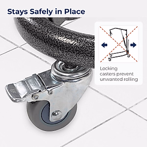 Drive Medical 13023SV Handicap Hydraulic Lift, Silver Vein 5 Inch (Pack of 1)