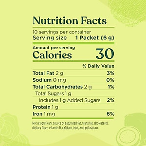 Matcha Latte Mix by Four Sigmatic | Lion’s Mane Mushroom, Organic Matcha, Maitake & Moringa | Focus, Creativity & Productivity Support | 20mg Caffeine | Vegan, Gluten-Free | 0.21 Ounce | Pack of 10