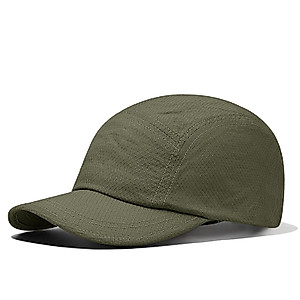 CLAPE Breathable Baseball Cap Trucker Dad Hat Unstructured Golf Sun Cap Tennis Hat Urban Street 5-Panel Camper Hats