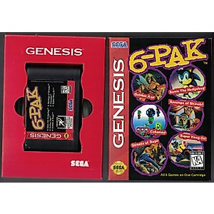 Sega Genesis 6-Pak
