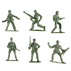 144 PCS Army Men Action Figures I Pretend Play Military Toys Action Figures for Boys & Girls I Plastic Army Men Toddler Army Toys Playset I Army Guys Toy Soldiers Birthday Gifts for 3 Year Old Boys