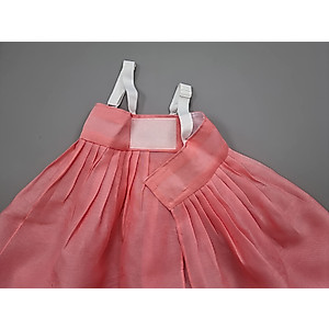 Hanbok Baby Girl Korea Traditional Clothing Dol Party Celebration 1st Birthday Ceremony Mint Coral OSMC01